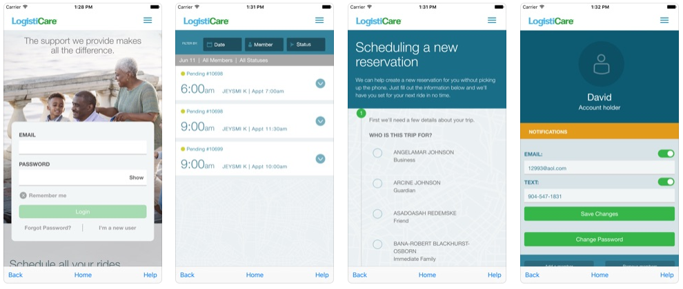 App | LogistiCare Trip Manager